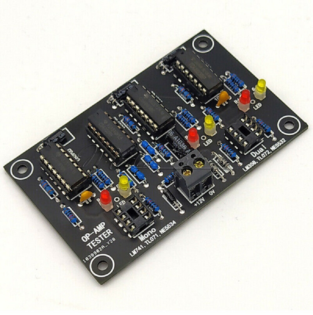 TL071 TL072 TL081/082 Operational Amplifier OP AMP Tester For Single ...