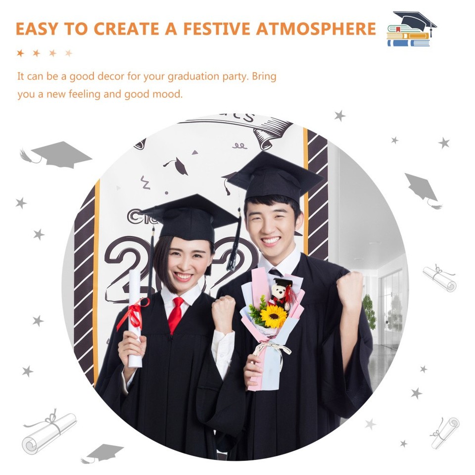 Graduation Bouquet Decoration Grad Party Prop Graduation Bear Flower ...