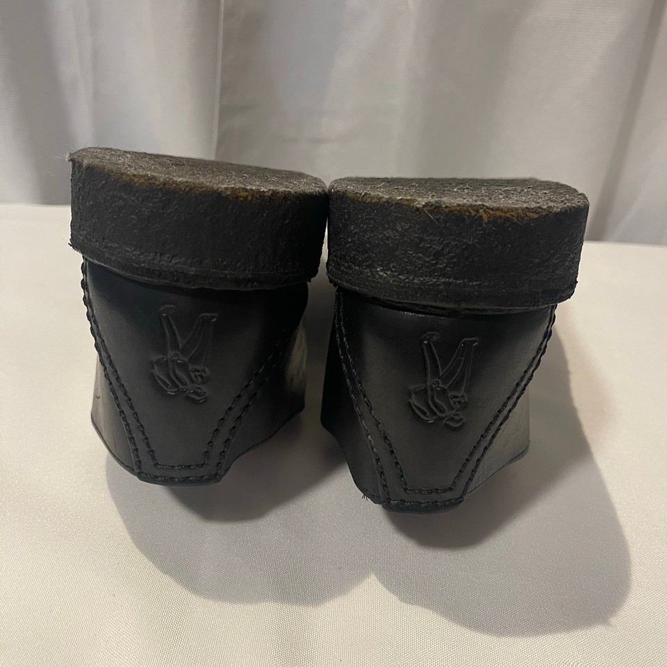 Clarks Desert Trek "Bank Robber" boots Black leather Mens size 10.5 | eBay