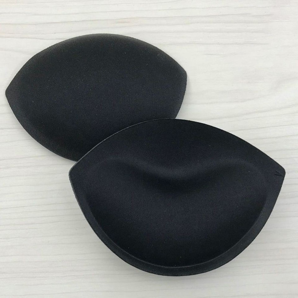 2Pcs Women Bra Tops Push Up Bra Pads Inserts Sponge Breast Enhancers ...
