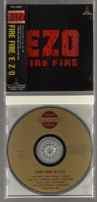 EZO: FIRE FIRE CD JAPAN PRESS HARD ROCK LOUDNESS ANTHEM OUT OF PRINT | eBay