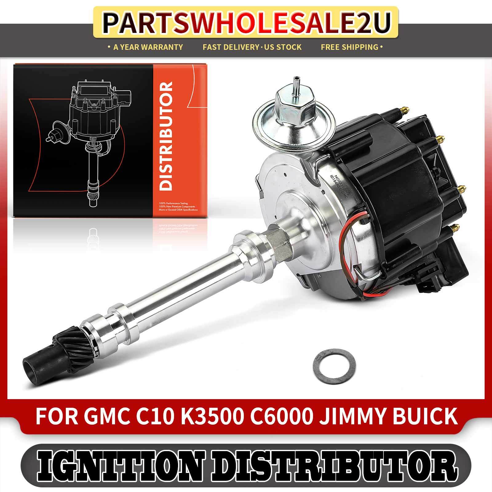 New Ignition Distributor with Cap and Rotor for GMC C15 K3500 C6000 ...