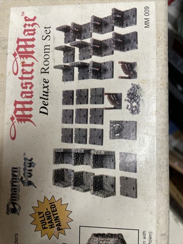 Dwarven Forge Master Maze Deluxe Room Set MM 009 NOB!! | eBay