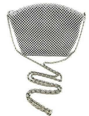 Small evening Purse Metal Beaded Mesh for women (USA Stock) "New' | eBay
