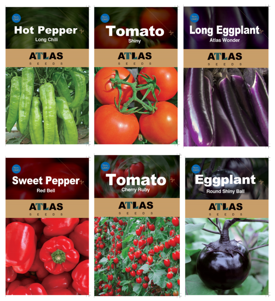 Atlas Vegetable Seeds Survival Garden Kit - Over 30,000 Seeds, 29 ...
