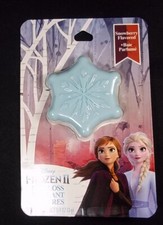 Set of 2 Frozen II Lip Gloss Snowflake Compact Snowberry Flavor Disney ...