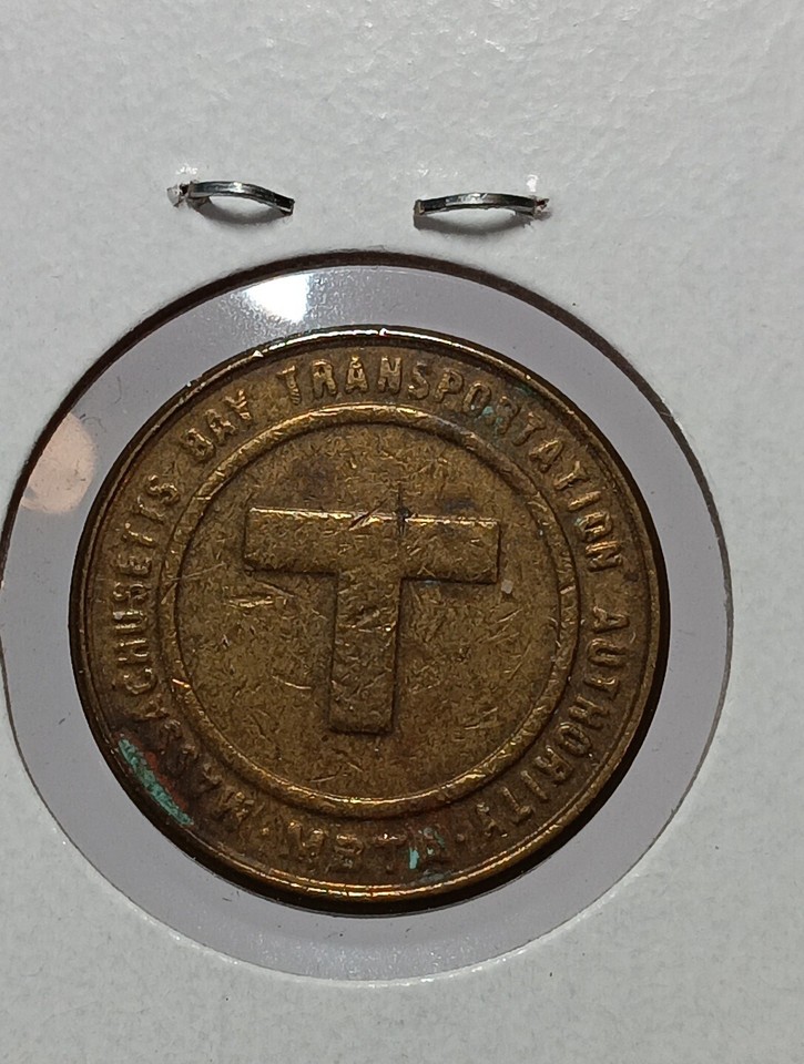 🚉 Massachusetts Bay Transportation Authority One Fare Transit Token ...