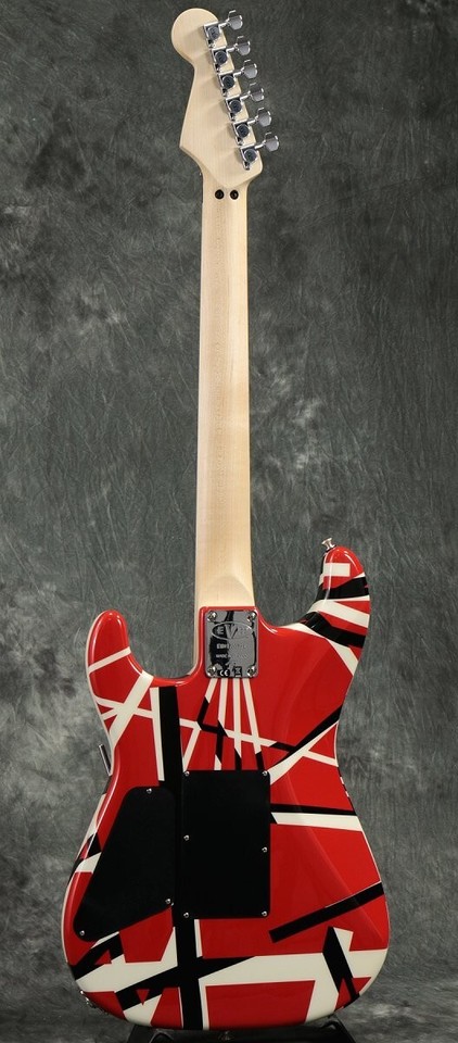 EVH Striped Series Red with Black Stripes Edward Van Halen Signature ...