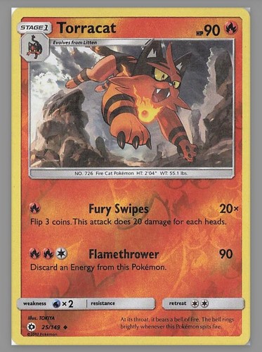 SM Base Set #25/149 Torracat | eBay