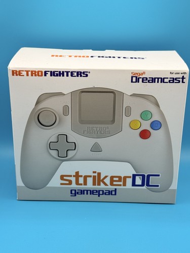 Retro Fighters StrikerDC Sega Dreamcast Controller - Gray - Brand New ...