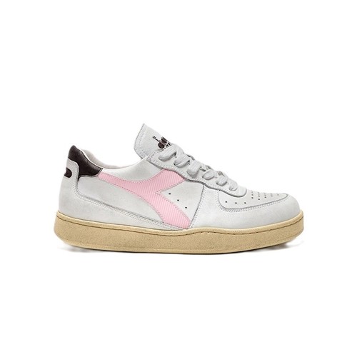 Diadora Heritage MI Women's Low Top Used Sneakers White/Pink Parfait ...