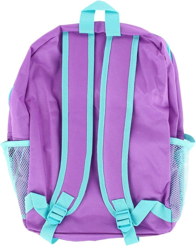 Little Girls School Backpack Lunch box Set Large Cartoon Book Bag Kids ...