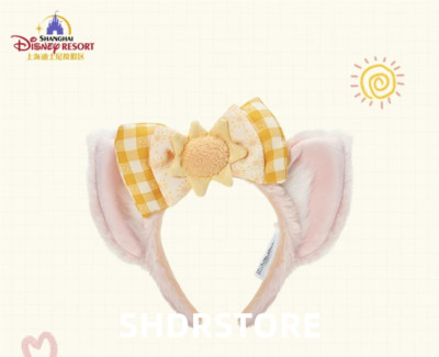 Disney authentic 2025 Summer Linabell Ear Headband shanghai disneyland ...