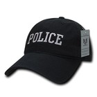 Black Police Officer Law Enforcement Cop Low Crown Baseball Polo Style ...