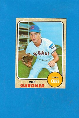 1968 Topps #219 Rob Gardner Cubs EX to Near MINT | eBay