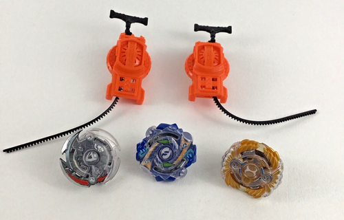 Beyblade Hyrus H2 Doomscizor D2 Spinning Top Toy Ripcord Launchers Game ...
