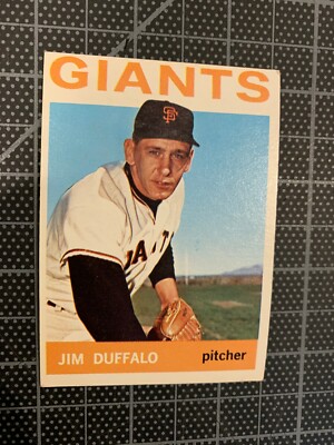 1964 TOPPS #573 JIM DUFFALO SAN FRANCISCO GIANTS BASEBALL CARD NM | eBay