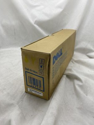 JD750 OEM Dell Yellow High Yield Toner. Minor Damaged Box | eBay