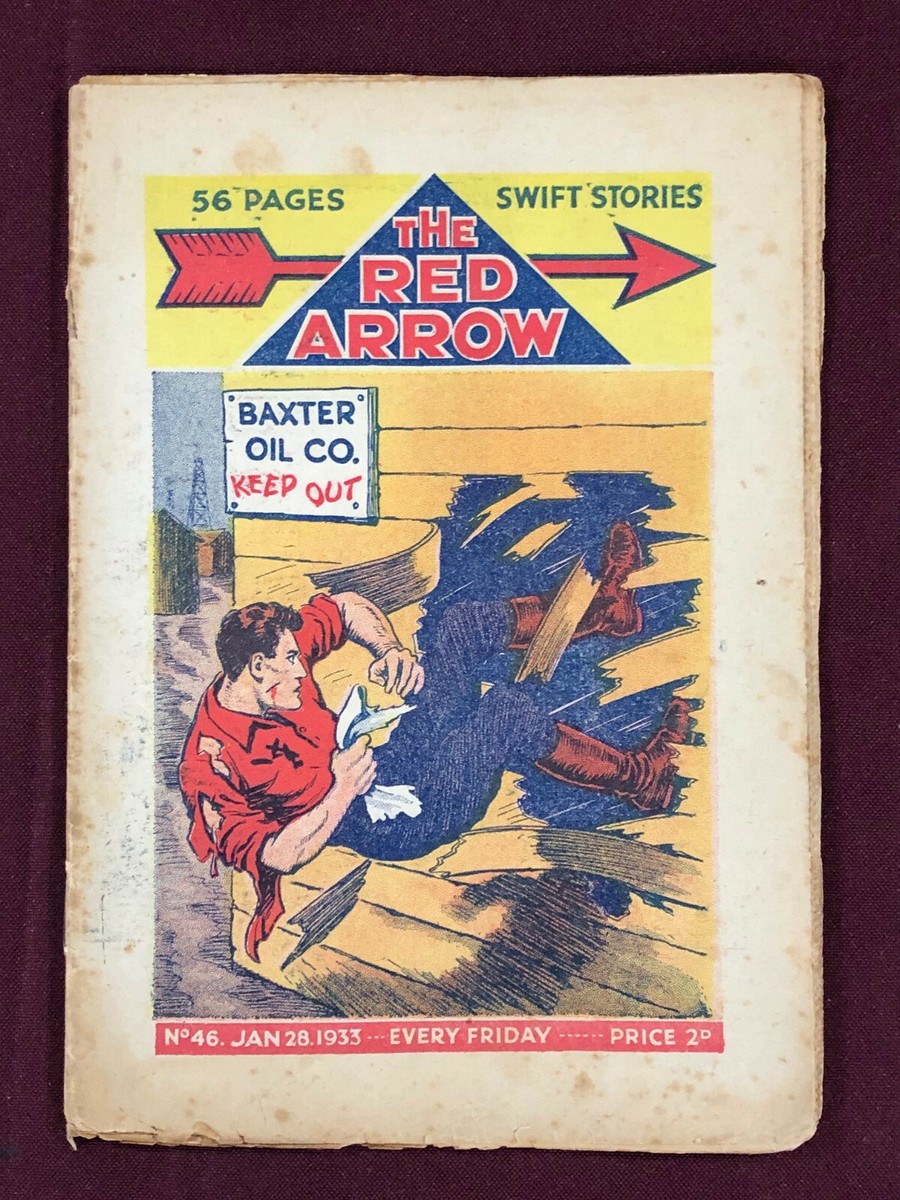 Red Arrow Comic Art