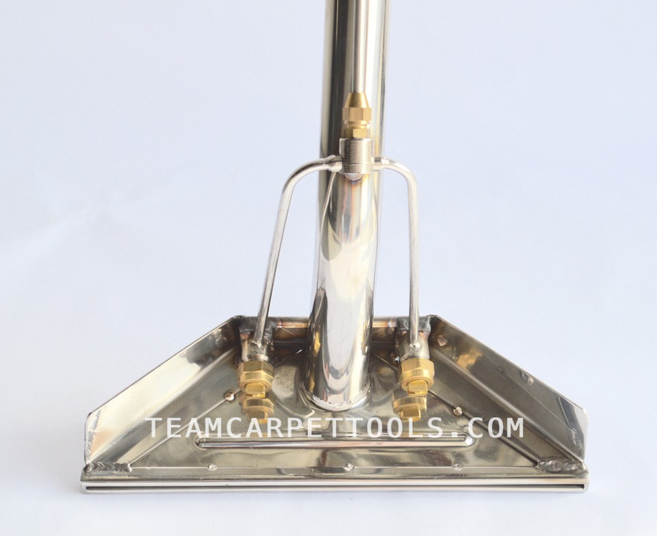 Carpet Cleaning 12" Low Profile S-Bend AW29 style 2-Jet Wand Truckmount ...