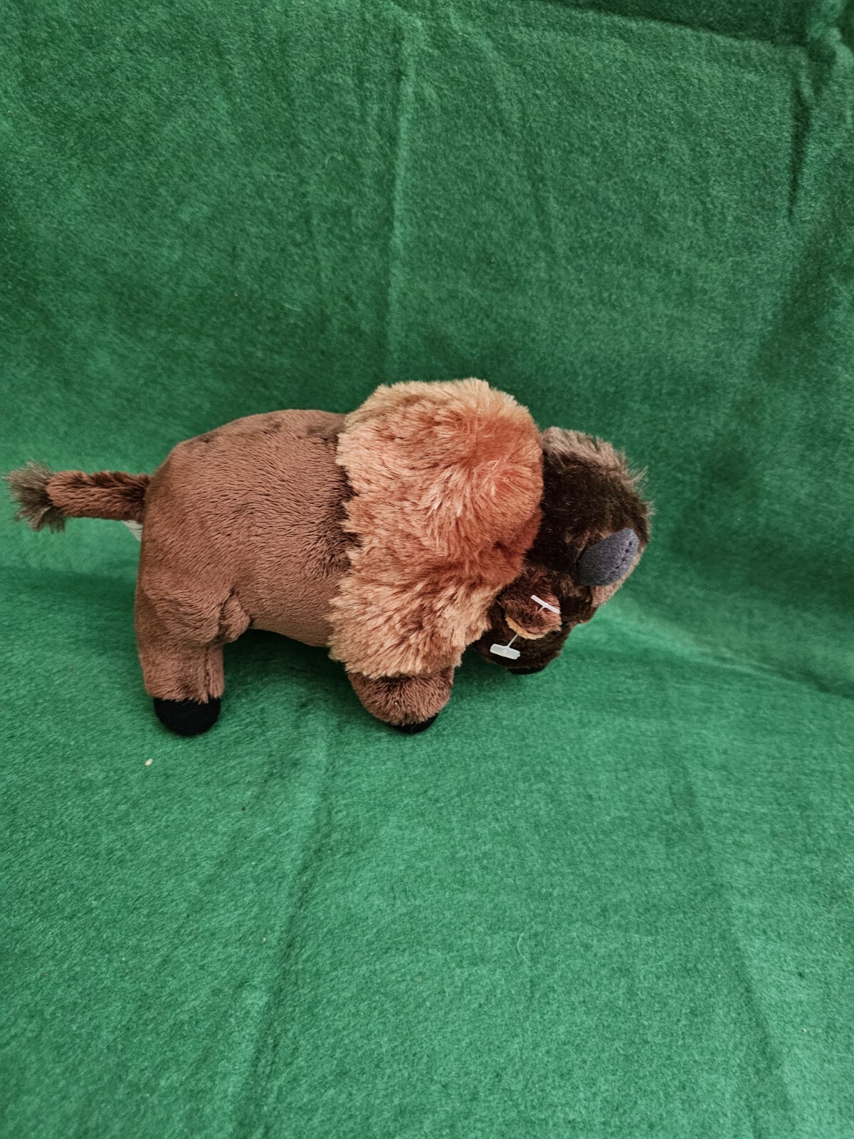 Wild Republic Hug 'Ems Brown Buffalo Bison Soft Plus Squeeze Noise-maker 7" New | eBay