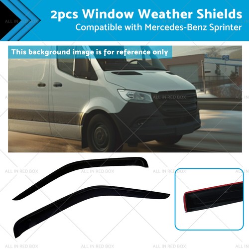2pcs Weather shields Weathershields Suitable for Mercedes Benz Sprinter ...