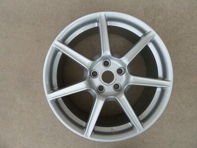 ASTON MARTIN V8 VANTAGE REAR WHEEL OEM RIM 7 spoke 9.5x19" Silver 19 ...