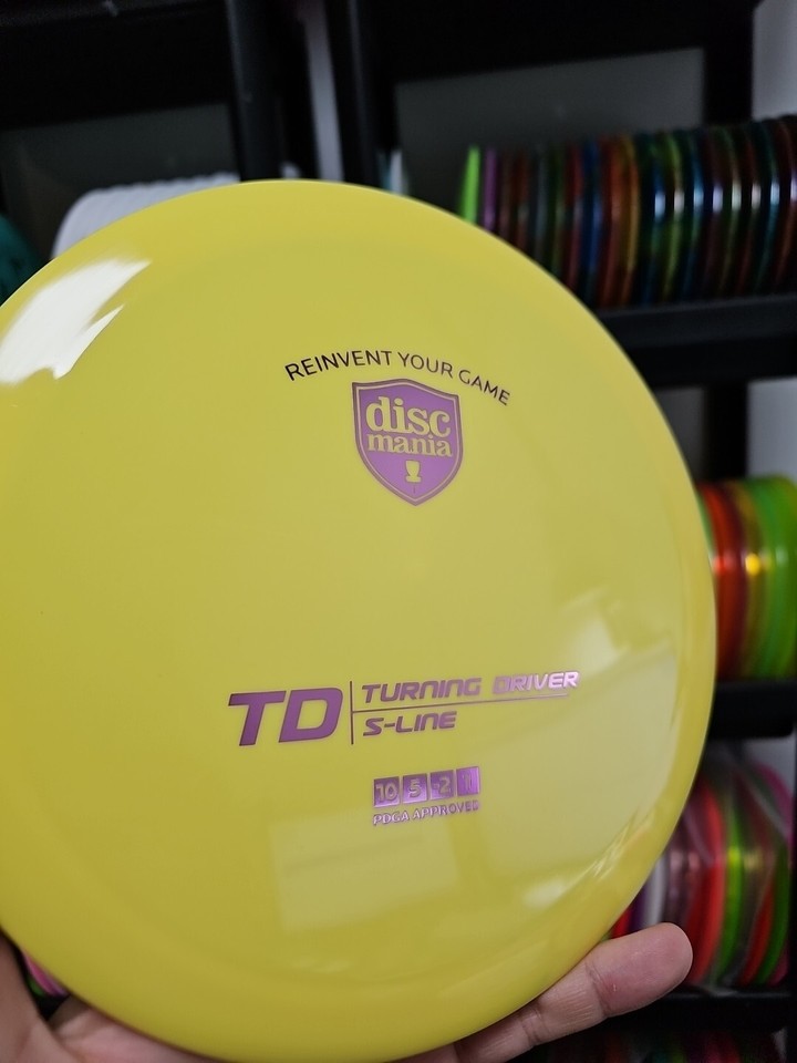 Discmania Discs S-Line TD Yellow 175g Disc Golf Fairway Driver | eBay