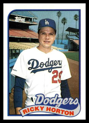 1989 Topps #232 Ricky Horton Los Angeles Dodgers Baseball Card | eBay
