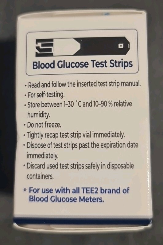 Tee2 Blood Glucose Test Strips | eBay UK