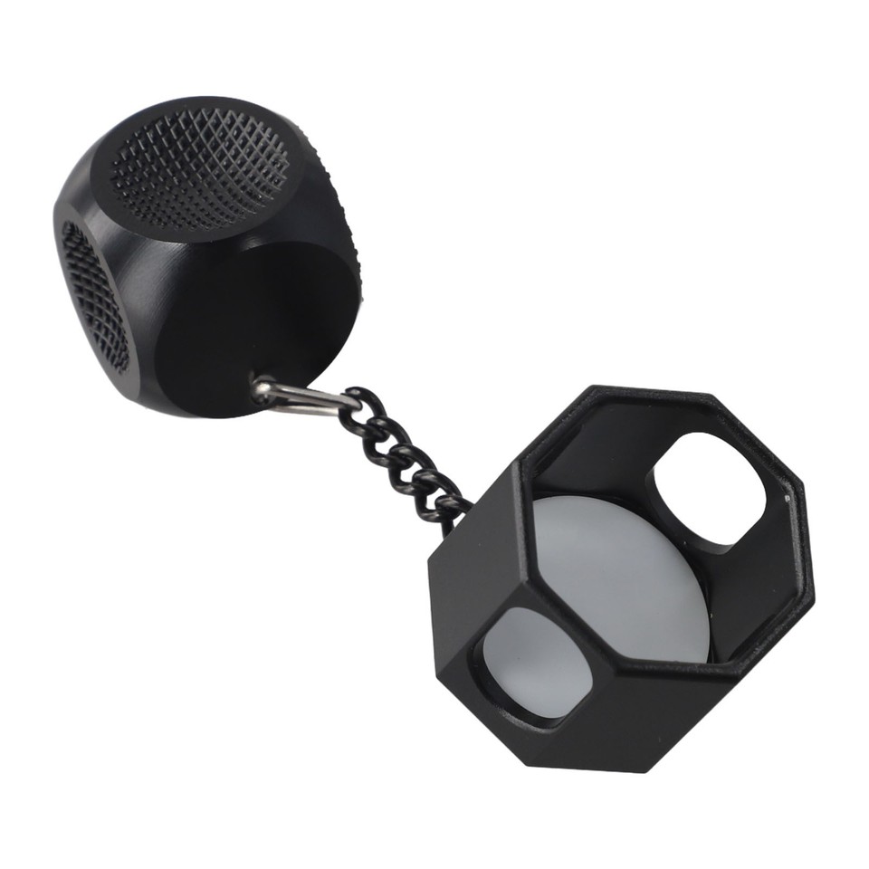 Billiard Chalk Case and Cue Tip Tapper Aluminum Alloy for Snooker Games ...