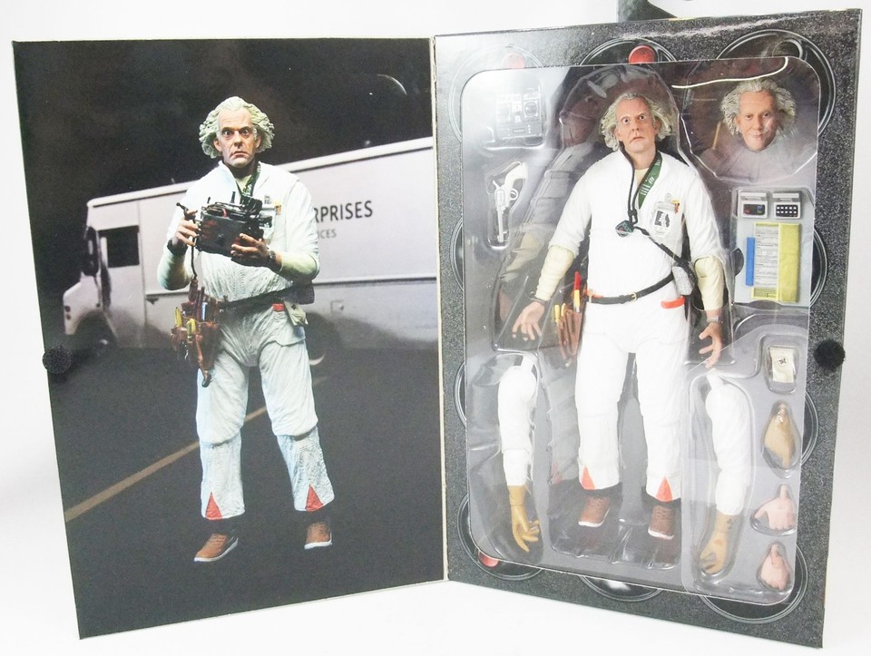 Retour Au Futur Bttf Doc Marron Christopher Lloyd Hazmat Suit Ver ...