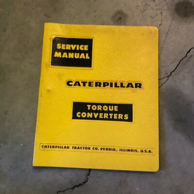 CATERPILLAR CAT D397 D386 D375 ENGINE TORQUE CONVERTER SERVICE MANUAL ...
