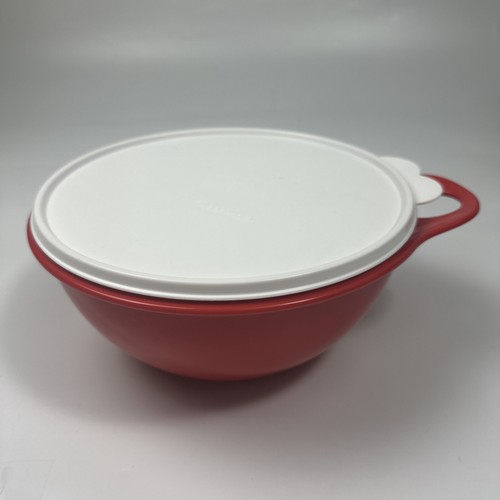 TUPPERWARE New THATSA BOWL JR Prep 12 cup / 2.8 L in CHILI RED | eBay