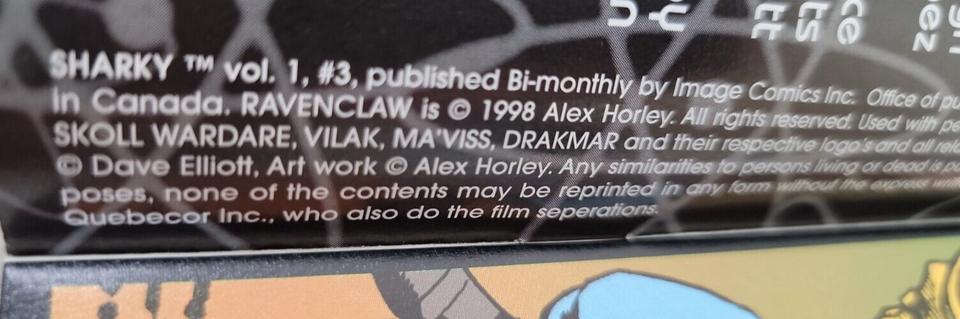 Sharky Vol. 1 - Image - Issue 3 - 1998 - Near Mint Grade Comic | eBay