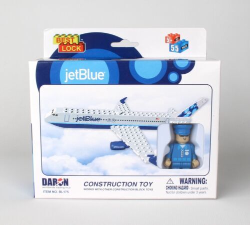 Daron Jetblue Flugzeug 55 Teile Konstruktion Spielzeug 51753 | eBay