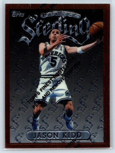 Jason Kidd 1996-97 Finest Dallas Mavericks #39 With Coating | eBay