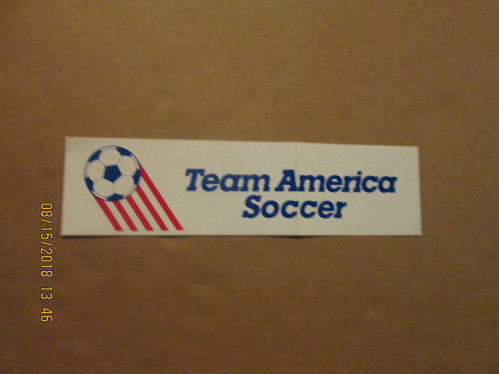 NASL Team America Soccer Vintage Defunct Circa 1980's Soccer Bumper ...
