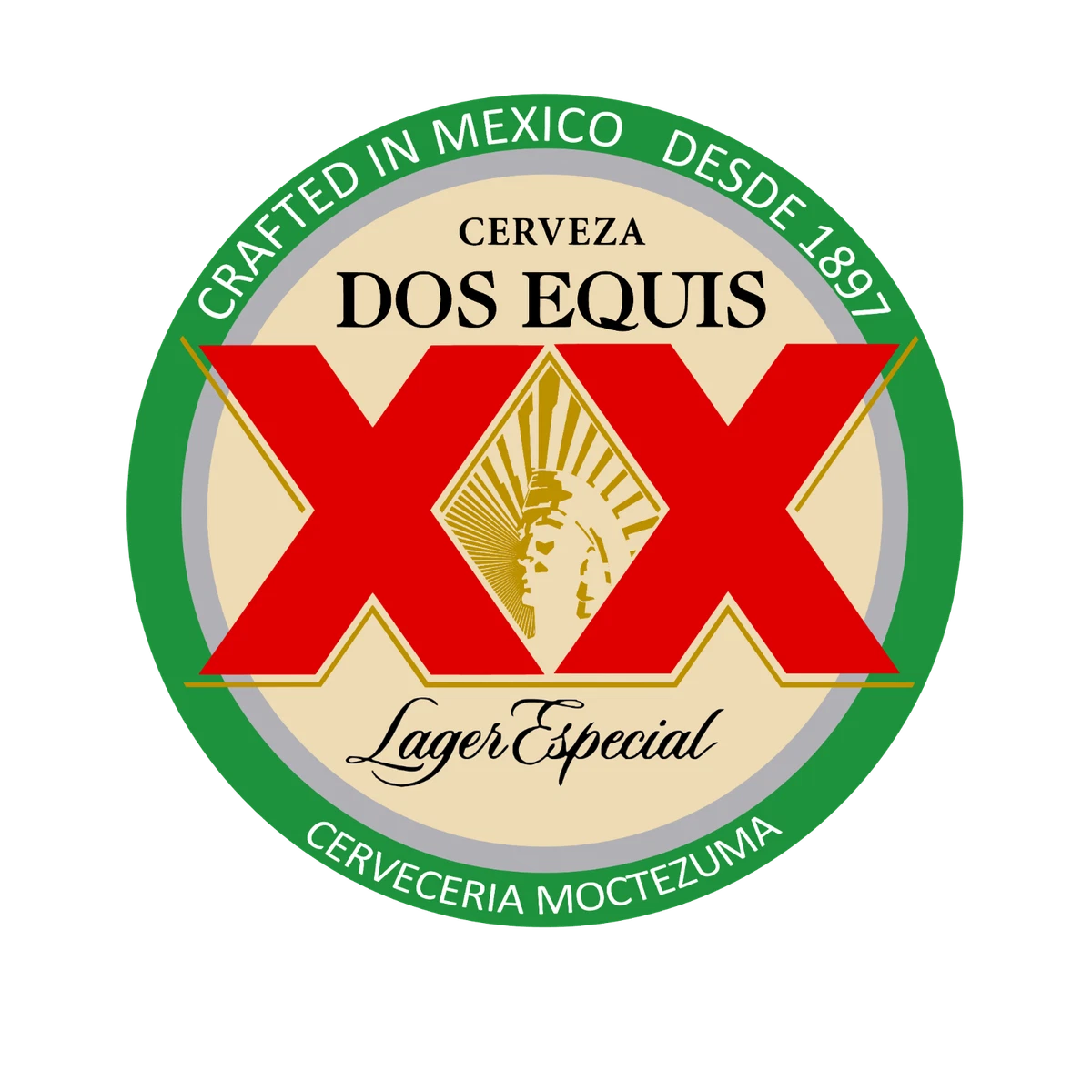 Dos Equis Label