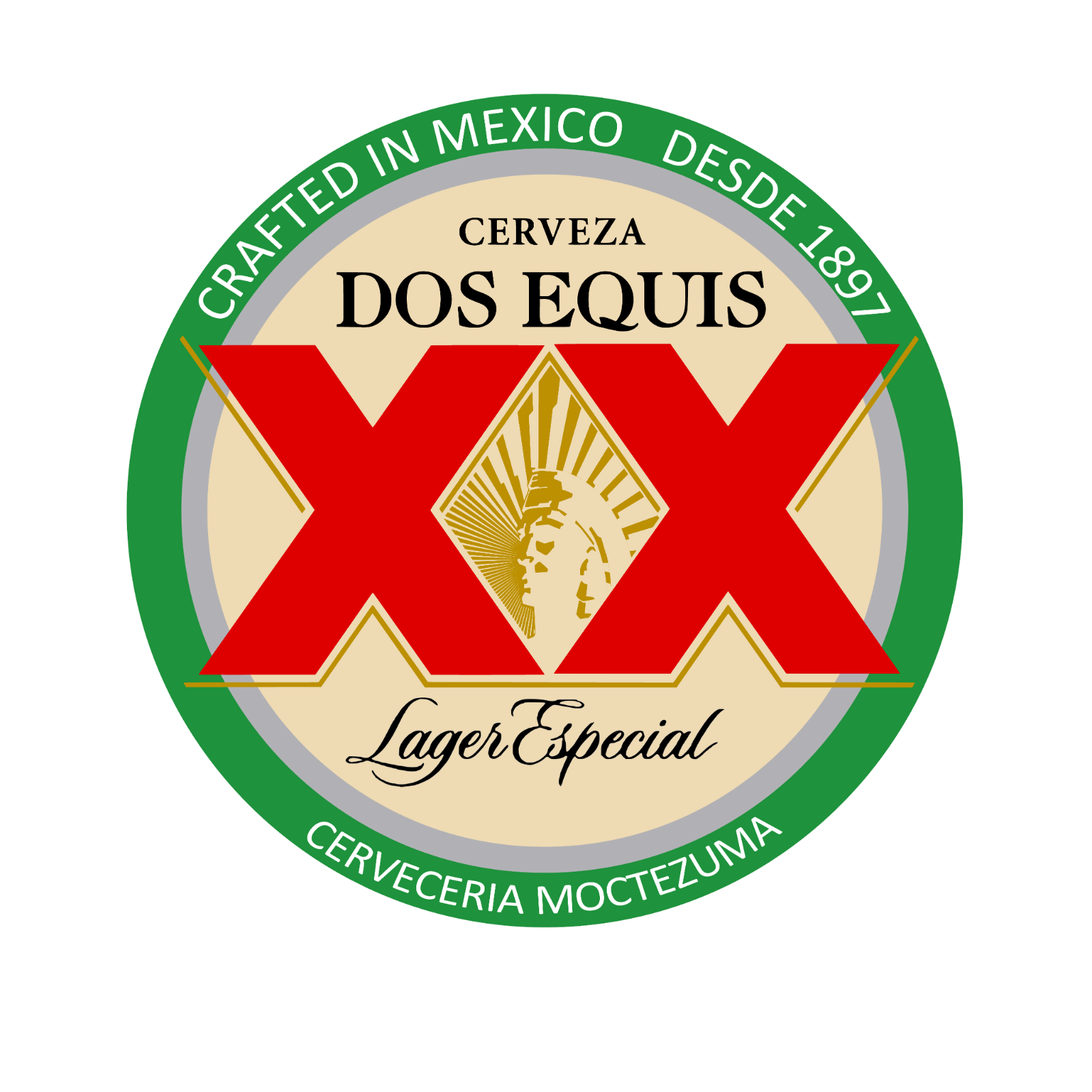 Dos Equis Beer Color Vinyl Decal Sticker Waterproof | eBay