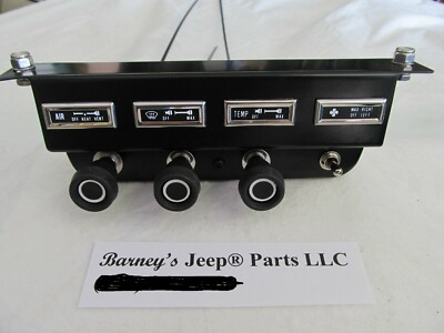 FITS JEEP CJ5 CJ6 1972 - 1975 HEATER CONTROL PANEL COMPLETE! NEW! | eBay