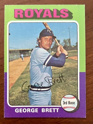 1975 TOPPS BASEBALL COMPLETE SET EXMT/NRMT Aaron, Brett, Ryan, Yount | eBay