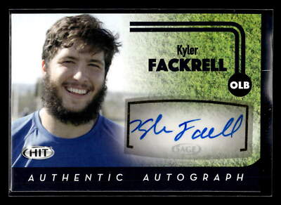 2016 SAGE HIT #A28 Kyler Fackrell Autographs Utah State Aggies Mint+ | eBay