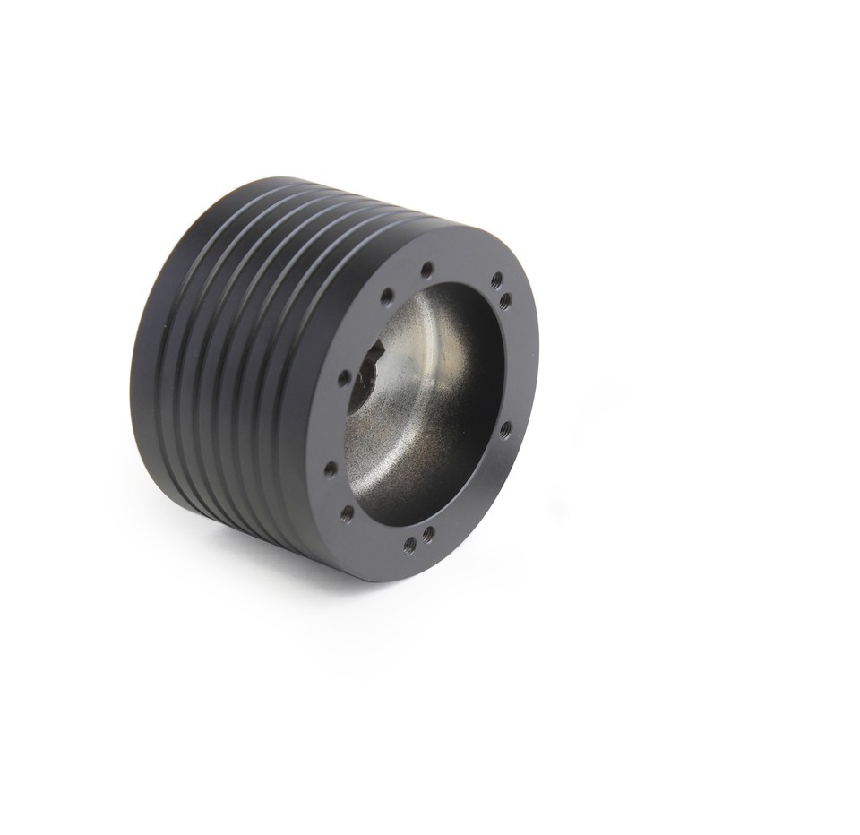 3/4" Keyway Marine Boat Steering Wheel Hub Adapter Black Grant 5 and 6 ...