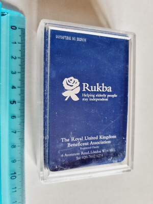Cards For Game Rukba United Kingdom Poker Vintage Original 80s Playing ...
