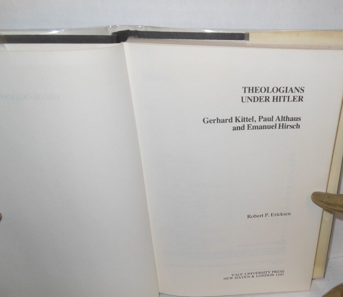 Theologians+under+Hitler+%3A+Gerhard+Kittel%2C+Paul+Althaus%2C+and ...
