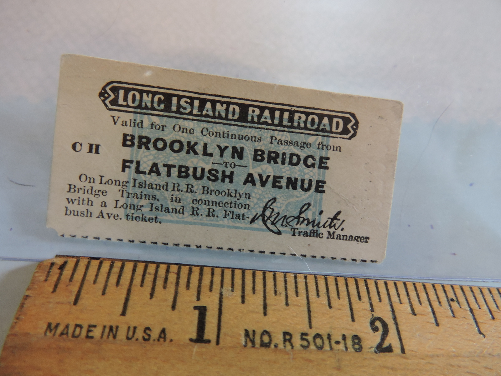 1890s New York City Brooklyn Bridge NYC LIRR Long Island Rail Road ...