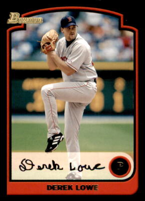 2003 Bowman #5 Derek Lowe Boston Red Sox | eBay