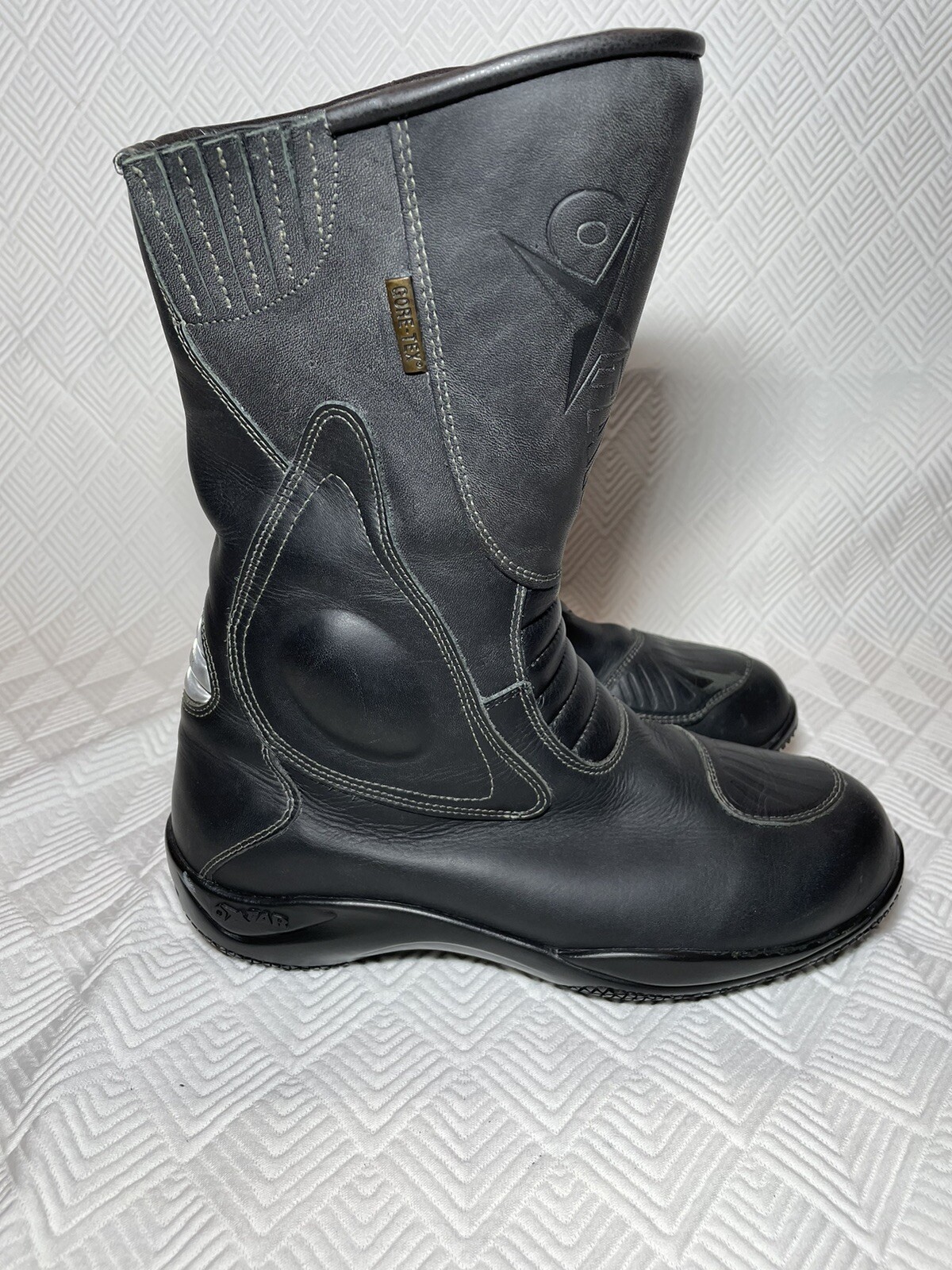Oxtar Matrix 7103/gi Gore-tex Black Motorcycle Ride BOOTS EU 40 Ladies ...