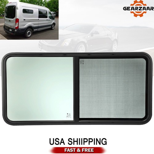 48" x 22" Vertical Slider W/ Screen RV Window For RV Trailer Camper ...
